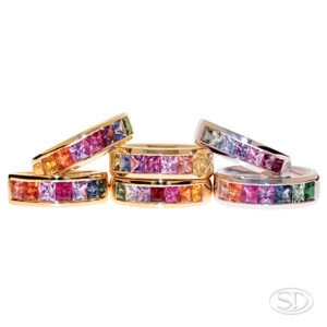 Coloured Stone Rings - Stephen Dibb Jewellery